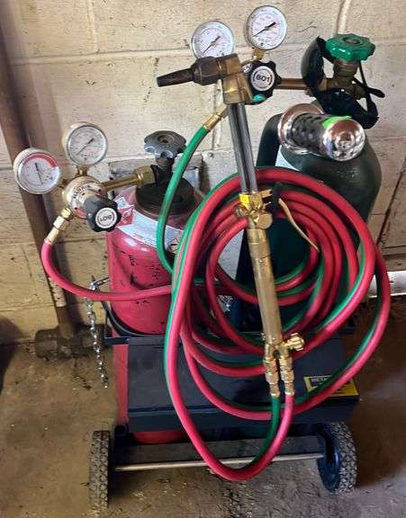 Acetylene tank - Metzger Property Services LLC