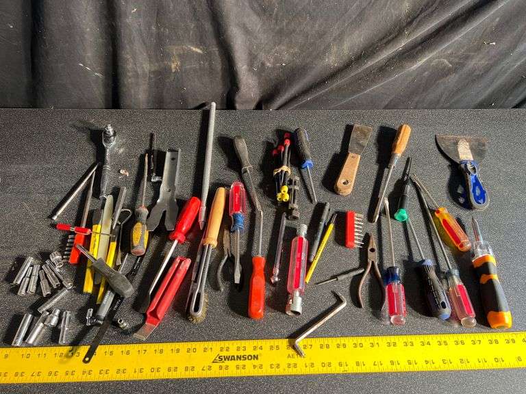 Scraper, Assorted tools - Metzger Property Services LLC