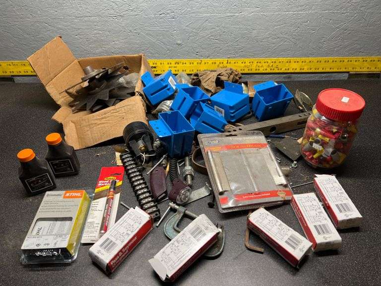 Electrical materials, assorted hardware - Metzger Property Services LLC