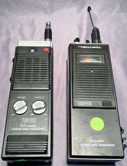 Realistic trc-217 and trc-215 walkie talkies. - Metzger Property ...