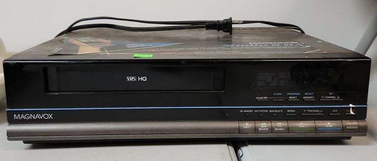 Magnavox VHS player model" R9614 - Metzger Property Services LLC