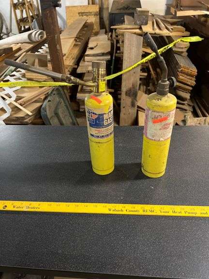 Map gas torch set. - Metzger Property Services LLC