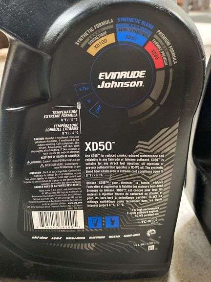 2 - XPS Marine XD50 xd50 Evinrude Johnson Synthetic Blend Oil - Metzger ...