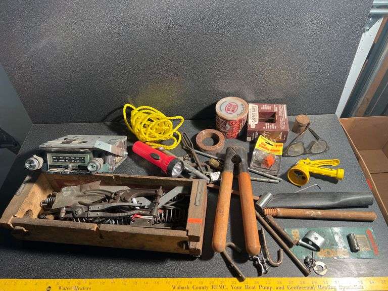 Box lot, Assorted automotive & hardware - Metzger Property Services LLC