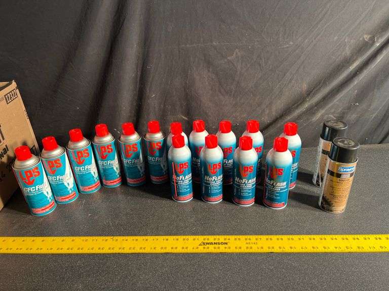LPS Electrical contact cleaner, All purpose silicon spray - Metzger ...