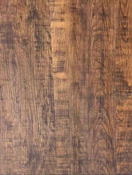 604 Square Foot SPC Rustic Dark Oak Vinyl Click Flooring Water Proof ...