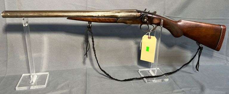 J. Stevens Model 225 Side-by-Side 12 GA Shotgun • Coach type • 18 1/4 ...