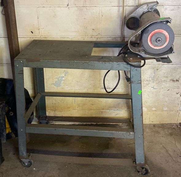 Wissota bench grinder on stand, model 46 - Metzger Property Services LLC