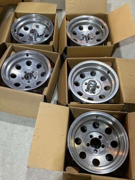 5 - American Racing aluminum rims 15” - Metzger Property Services LLC