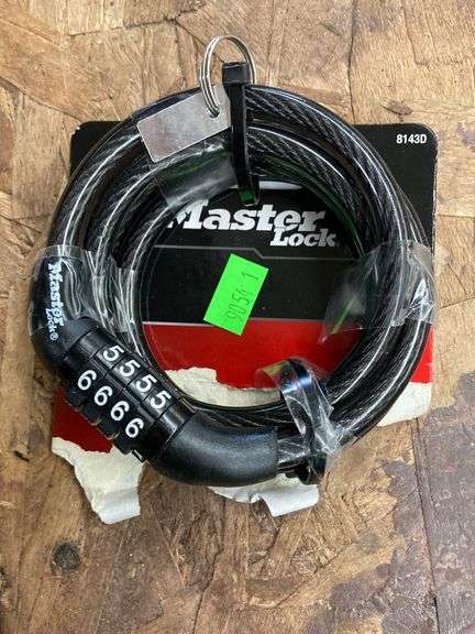 Master Lock Combination 4’ rope lock - Metzger Property Services LLC