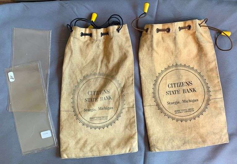4 - Citizens State Bank Canvas Bags & Currency Sleeves - Metzger ...