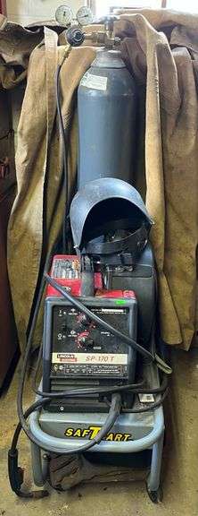 Lincoln Electric SP-170T Welder Single Phase with Tank - Metzger ...