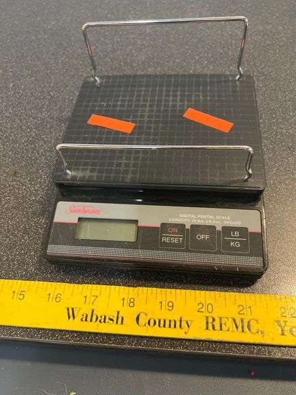 Sunbeam digital postal scale - Metzger Property Services LLC