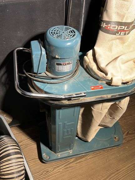 Shopline Jet dust collector, Model jsl-610dc, with hoses in tote with ...