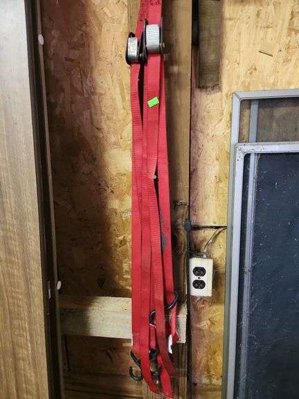 Contents of Wall as shown in pictures, galvanized bucket, stool ...