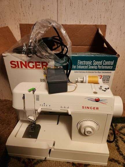 Singer electronic speed control sewing machine - Metzger Property ...