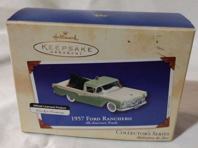 1957 Ford Ranchero Hallmark Keepsake Ornament - Metzger Property ...