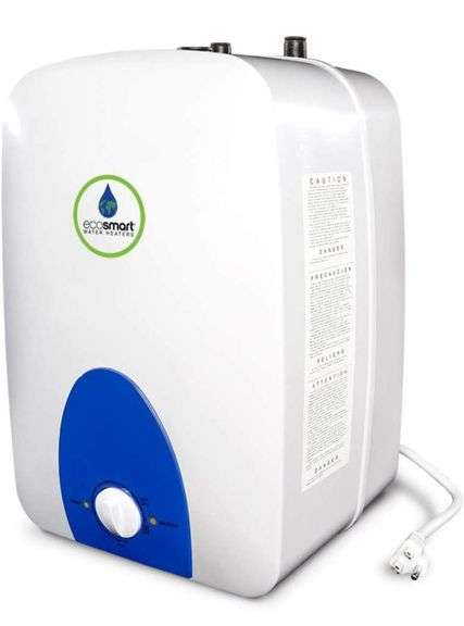 ecosmart ECOMINI6 Electric Mini Tank Water Heater, ECO 6, White, 6 Gal ...