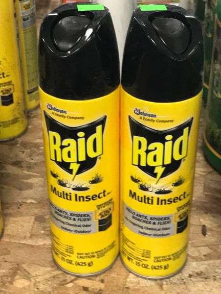Raid Multi Insect-2- .15oz cans - Metzger Property Services LLC