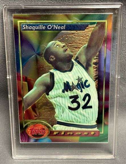 1994 Topps Shaquille O’Neal Orlando Magic basketball card - Metzger ...