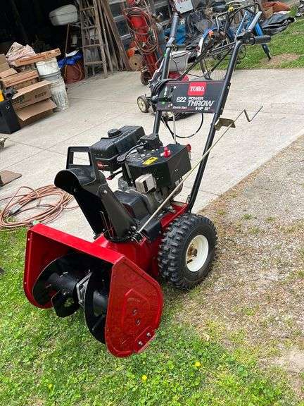 Toro 622 Power Throw 6HP 22” Snow blower - Metzger Property Services LLC