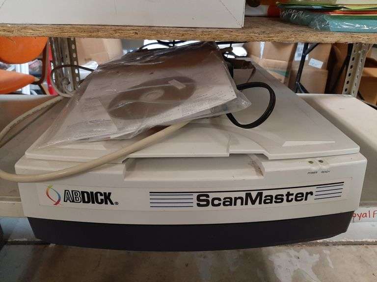 ABDick scanmaster Microtek MRS 3200A3 ability to scan to disk or plate ...