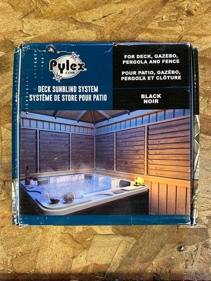 Pylex deck sun blind system hardware kit - Metzger Property Services LLC