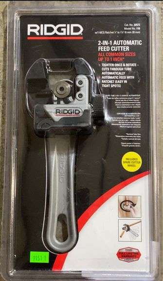 Ridgid 2-in-1 Automatic Feed Cutter - Metzger Property Services LLC