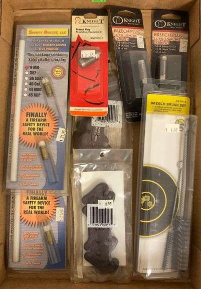 9MM Safety Bullet, Knight Breech Plug, Arrow Holder & Breech Brush Set ...