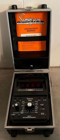 Simpson 360 Digital Volt-OHM-Multimeter - Metzger Property Services, LLC