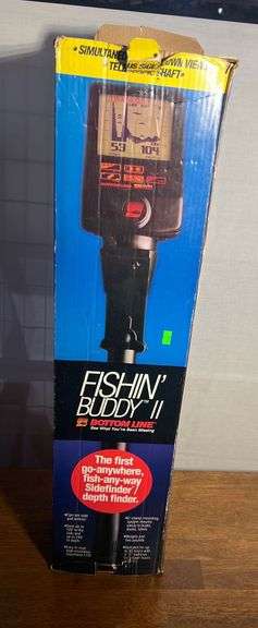 Fishin’ Buddy II Side Finder Depth Finder Battery Operated - Metzger ...