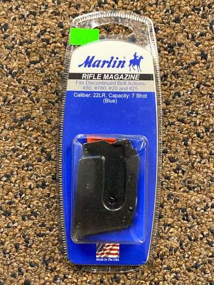 Marlin Rifle Magazine Fits Discontinued Bolt Actions, .22LR, 7 Shot ...