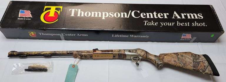 Thompson Center Arms Model Triumph Rifle .50 Cal. With 28" Barrel New ...