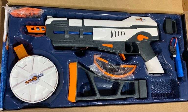 SplatRball SRB1200 Full Auto Rechargeable Battery Powered Water Bead ...