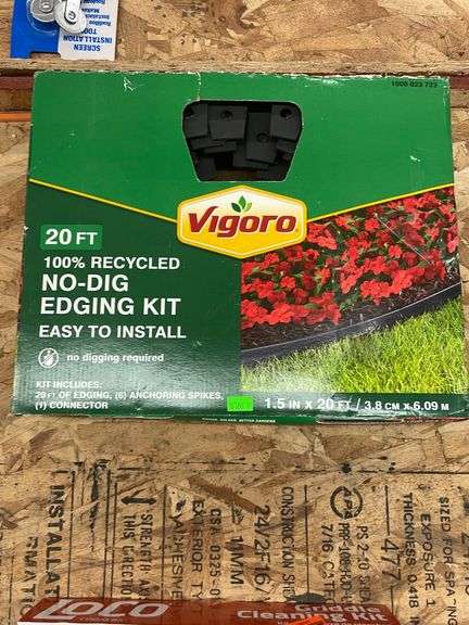 Vigoro 20’ no-dig edging kit - Metzger Property Services LLC