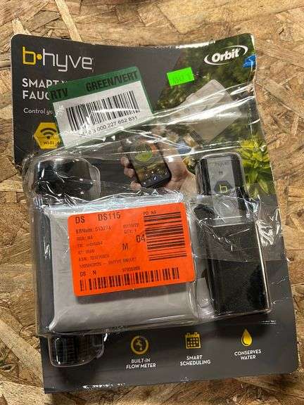 Orbit B-Hyve Smart Hose Faucet Irrigation Controller/Wi-Fi Hub ...