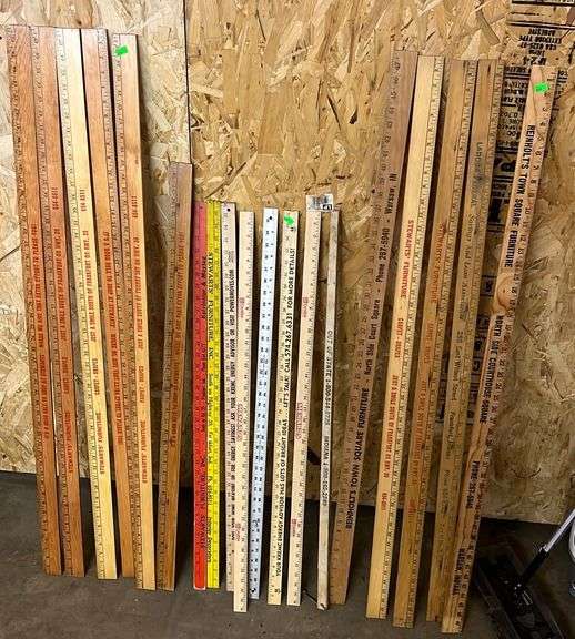 Advertisement Measuring Sticks 48” & Advertisement Yard Sticks 36 ...
