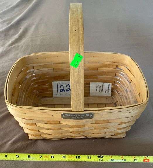 2 - Royce Craft Baskets 6x6x7" & 12x9x6" - Metzger Property Services LLC