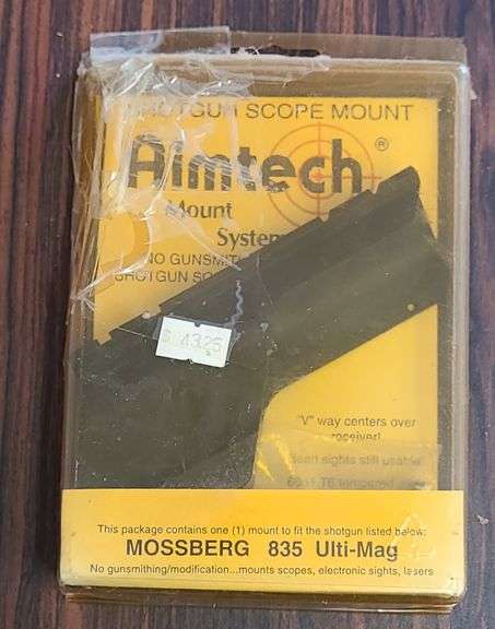 Aimtech Mount System for Mossberg 835 Ulti-Mag Shotgun Scope Mount - Metzger Property Services, LLC