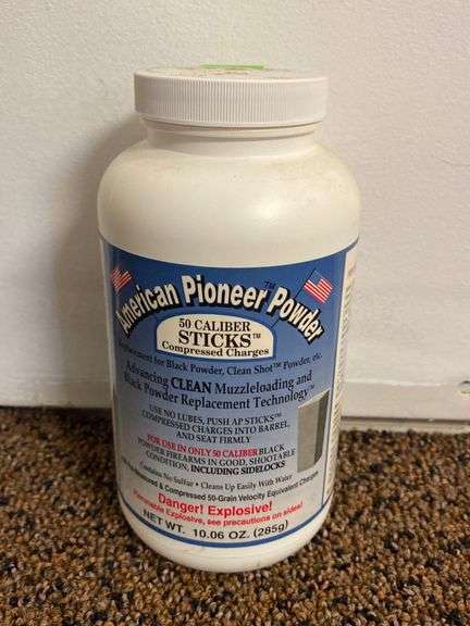 American Pioneer Powder .50 Cal. Black Powder Sticks Compressed Charges ...