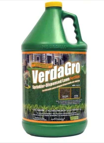 SprinkleRite 1 Gal. Sprinkler-Dispensed Lawn Fertilizer, For Use with ...