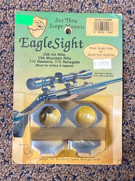 EagleSight Scope Mount for CVA Kit Rifle, CVA Mountain Rifle T/C ...