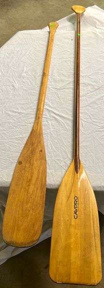 Cavpro Wooden Oar 64.75” & Wood Oar 53.75” - Metzger Property Services LLC