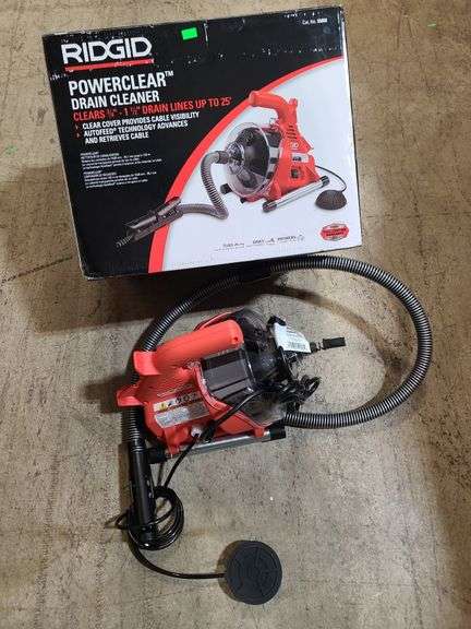 Ridgid 55808 PowerClear Drain Cleaning Machine - Metzger Property ...