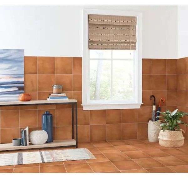 309 Total Sq. Ft. of DalTile Delrona Saltillo Matte 12 in. x 12 in ...