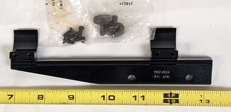 Weaver Mount For Rifles & Pistols 1" Detachable long side mount ...
