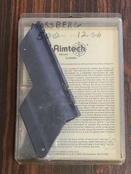 Aimtech Mount System for Mossberg 500 12 Gauge Shotgun Scope Mount - Metzger Property Services LLC