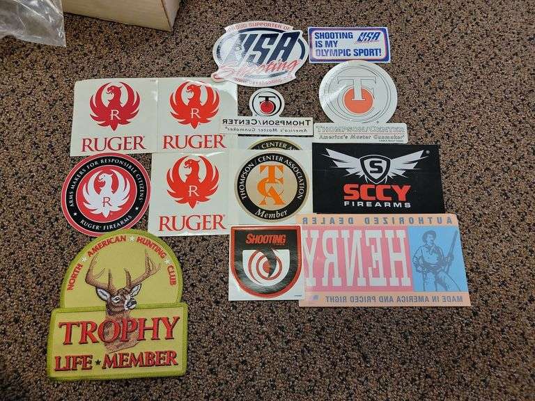 Sticker Assortment and Patch - Metzger Property Services LLC