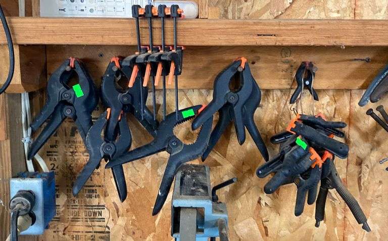 Squeeze clamps and mini bar clamps - Metzger Property Services LLC