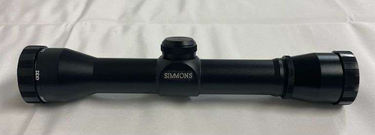 Simmons handgun scope model 7738, 4x32 - Metzger Property Services LLC